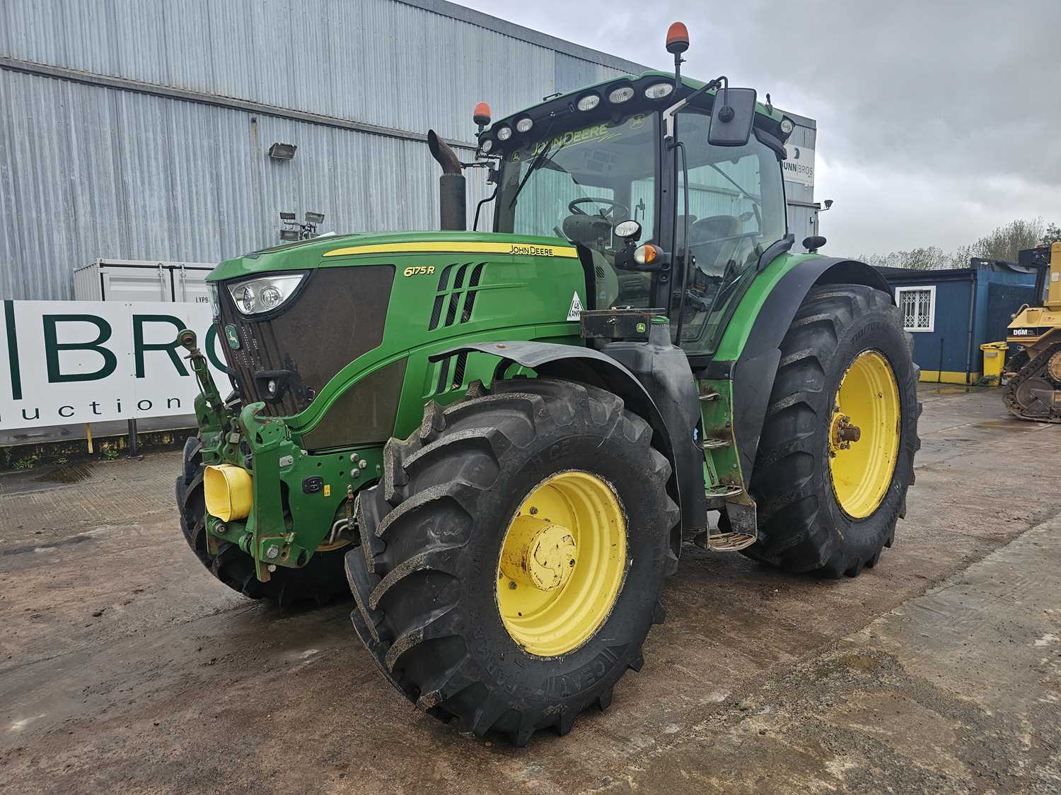 2016 John Deere 6175R 4WD Tractor, Front Linkage & PTO,