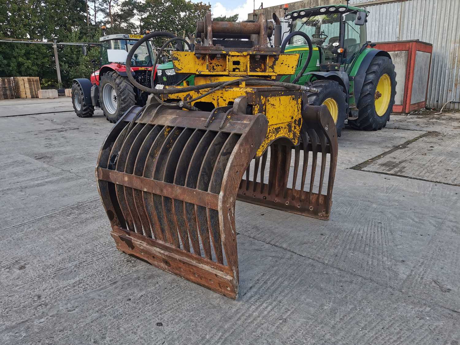Lot 683 - Hydraulic Rotating Selector Grab 90mm Pin to