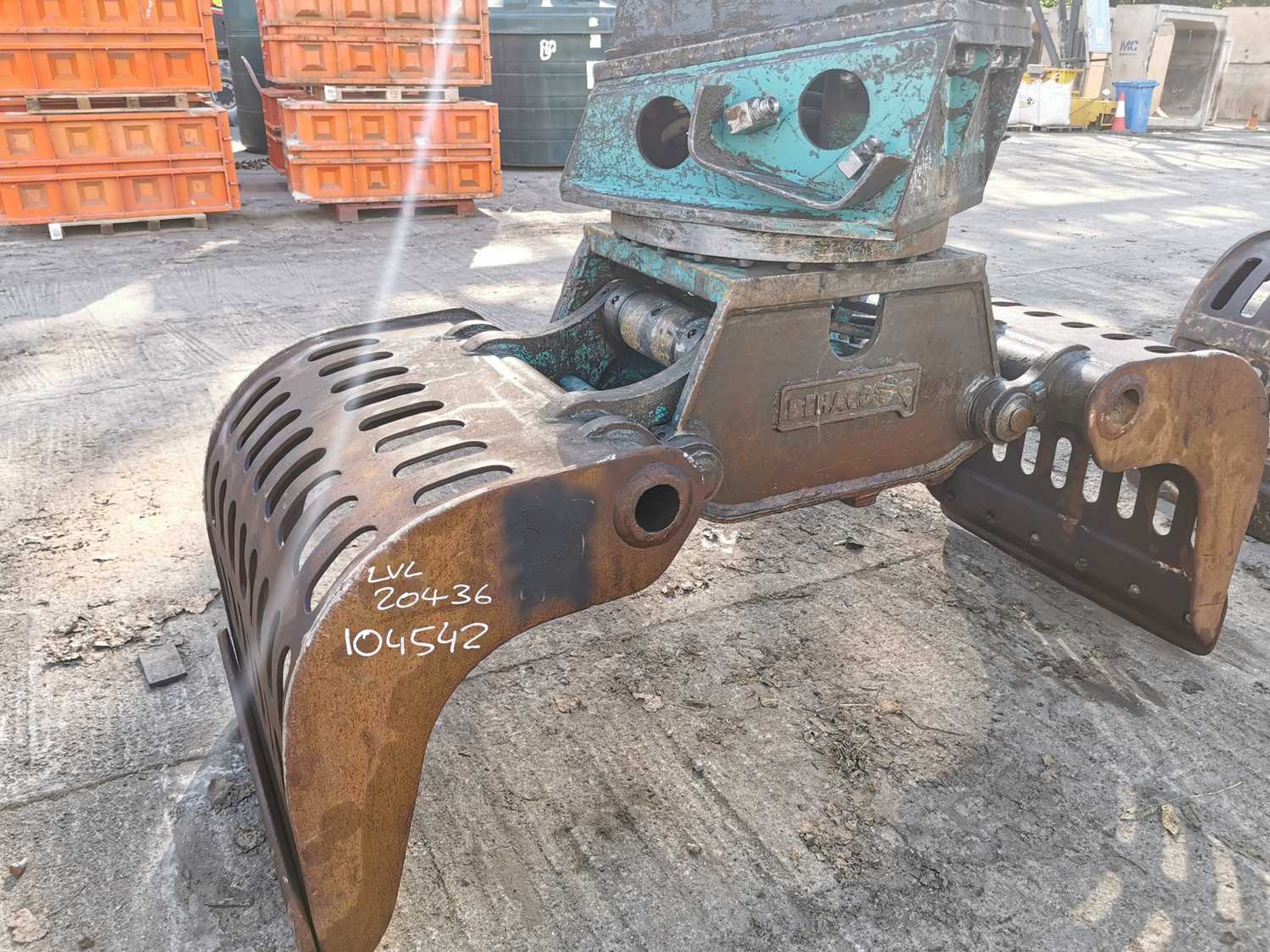 Lot 703 - Dehaco DSG1100 Hydraulic Rotating Scrap Grab