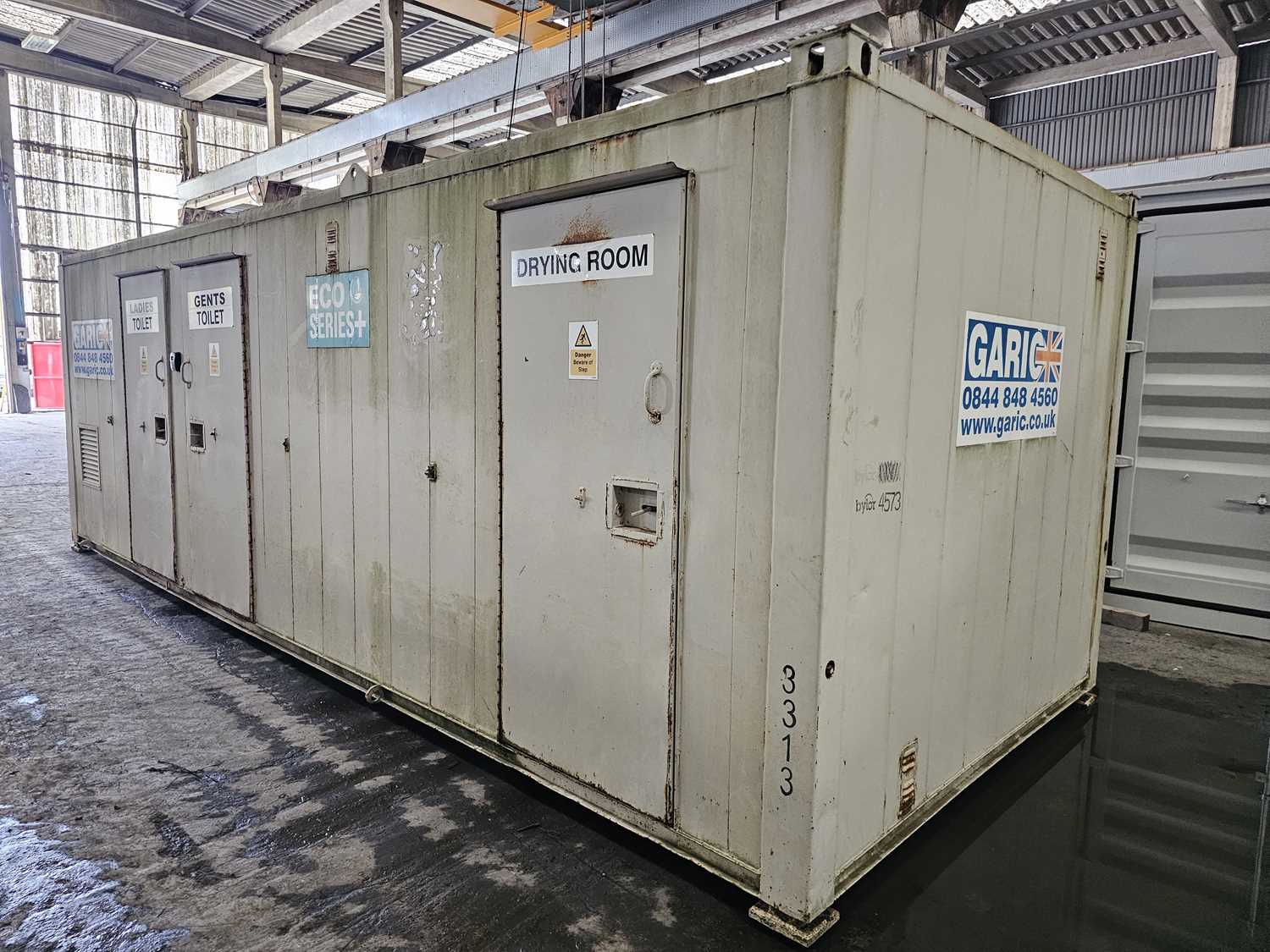 24' x 9' Garic Eco Series+ Containerised Double Toilet