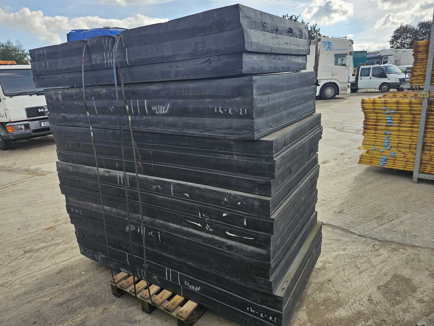 Pallet of Rubber Padded Matting