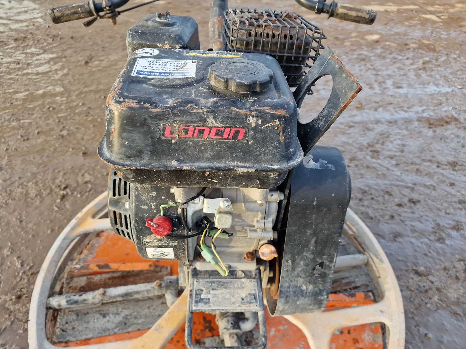 Lot 156 - Lumag BT-800 Petrol Power Float, Loncin