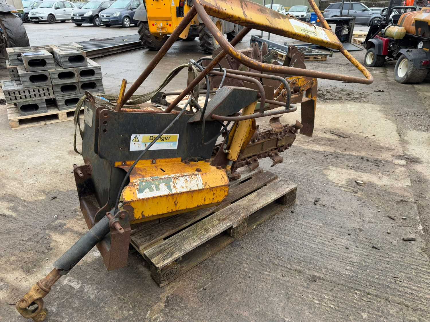 PTO Driven Trencher to suit 3 point linkage
