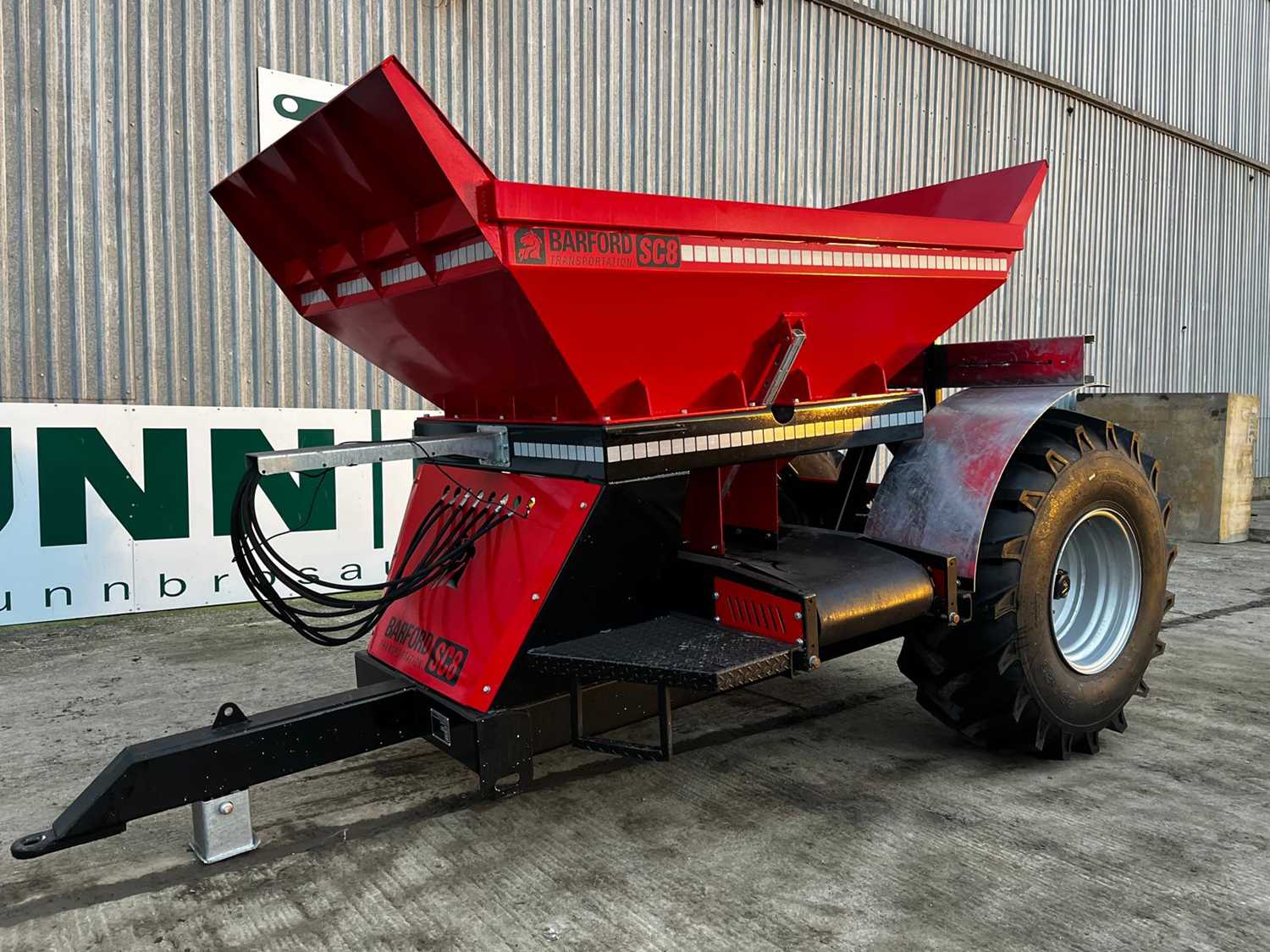 Unused 2025 Barford SC8 10 Ton Single Axle Stone Cart