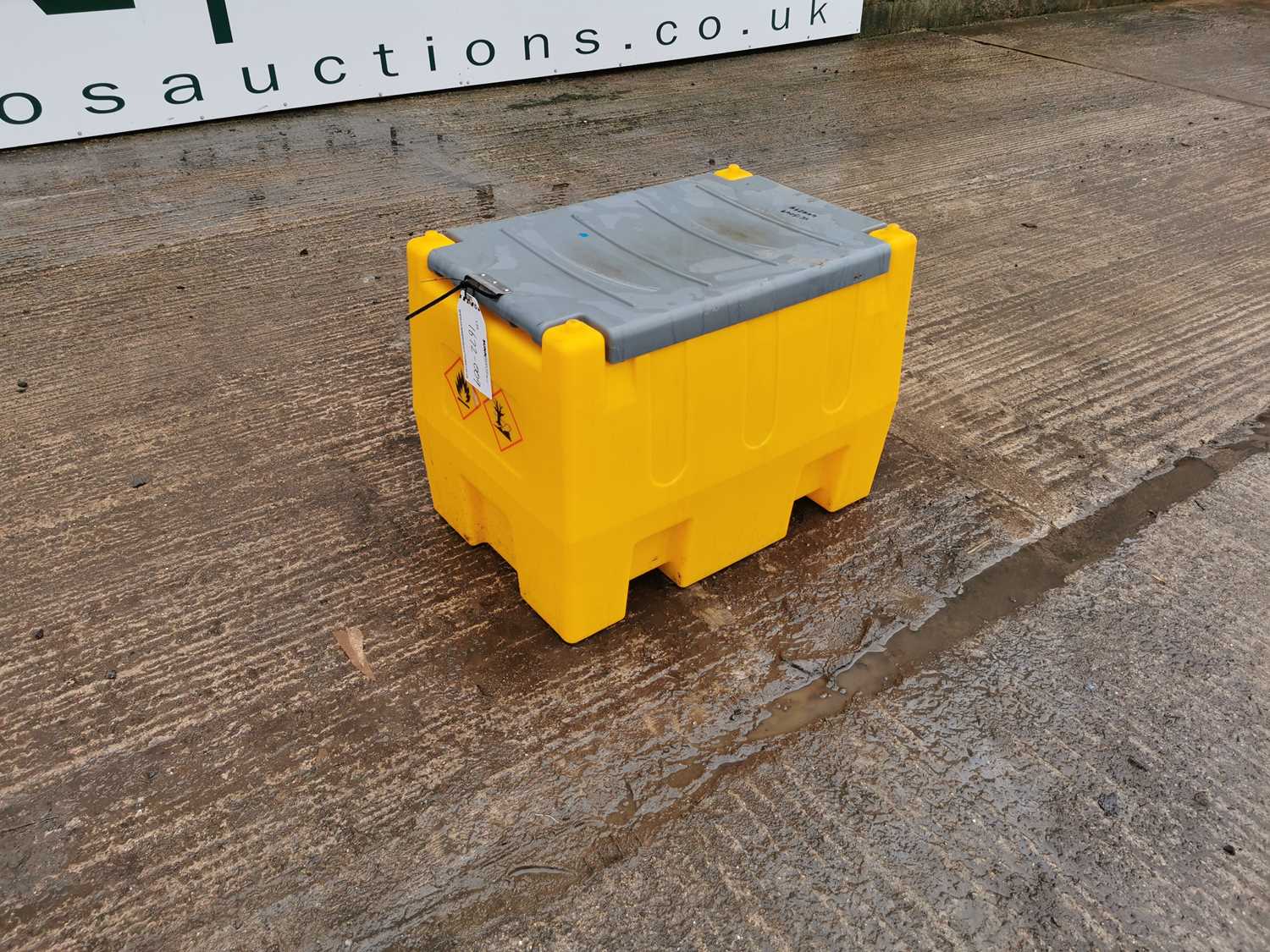 Unused 240 Litre Static Fuel Bowser With Electric Pump