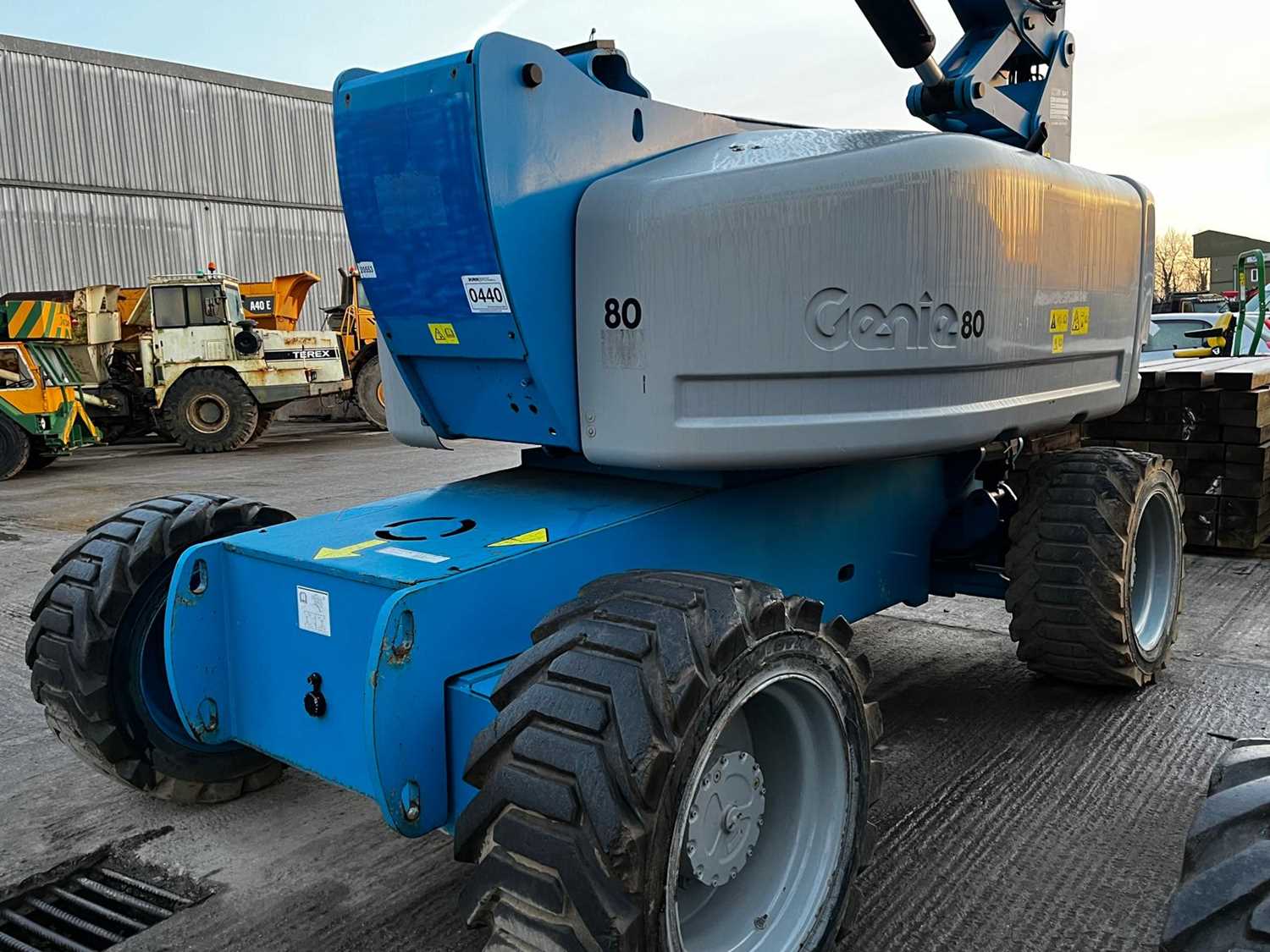 Genie Z80 4x4 Diesel Articulated Boom Lift, 25.7m