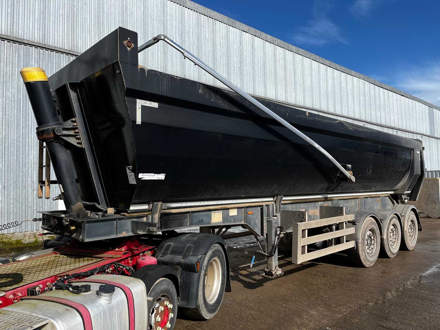 40ft Tipper Weightlifter Trailer, Easy Sheet, Air