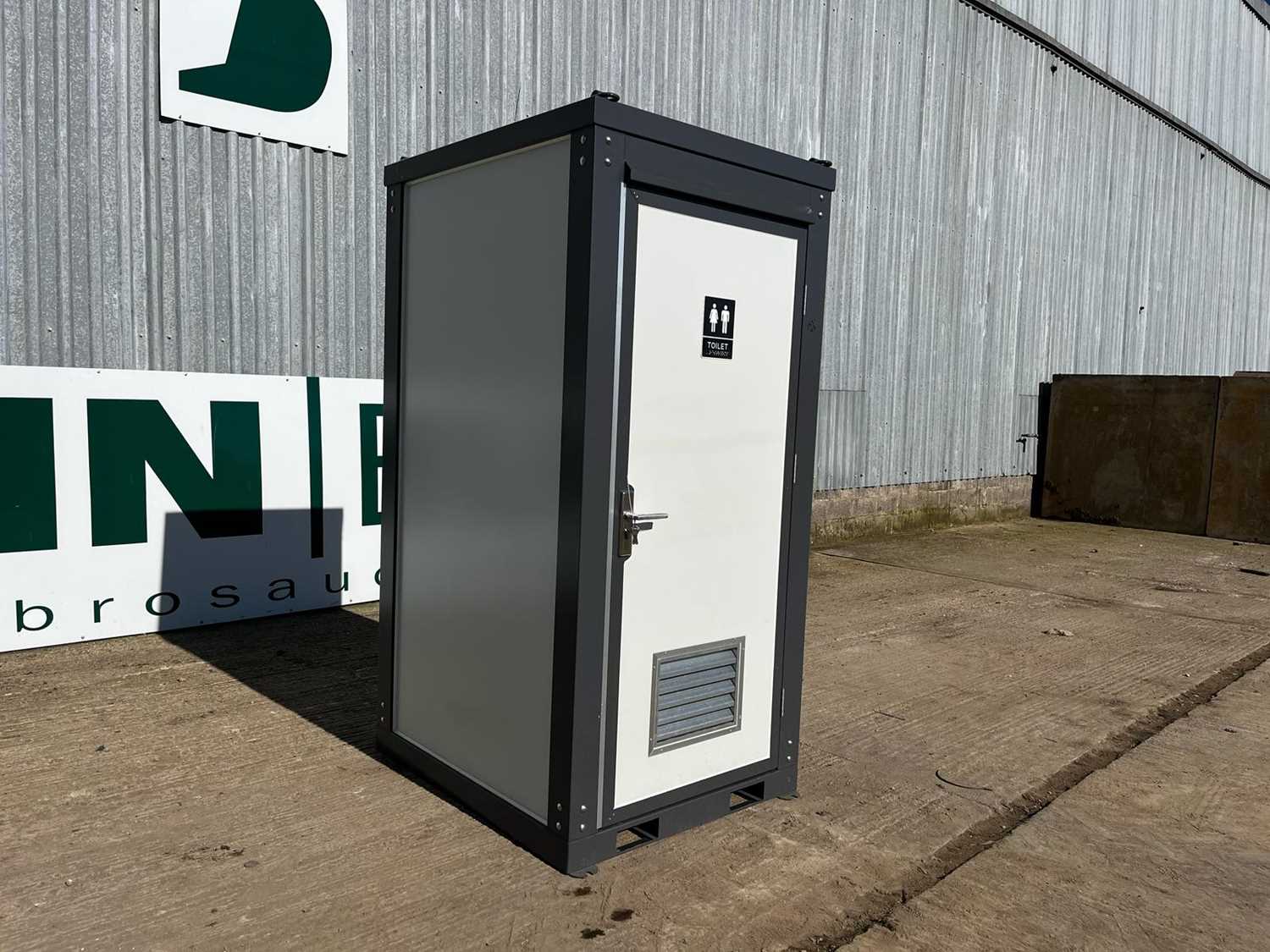 Unused Bastone Single Toilet Block, with Sink, 240Volt