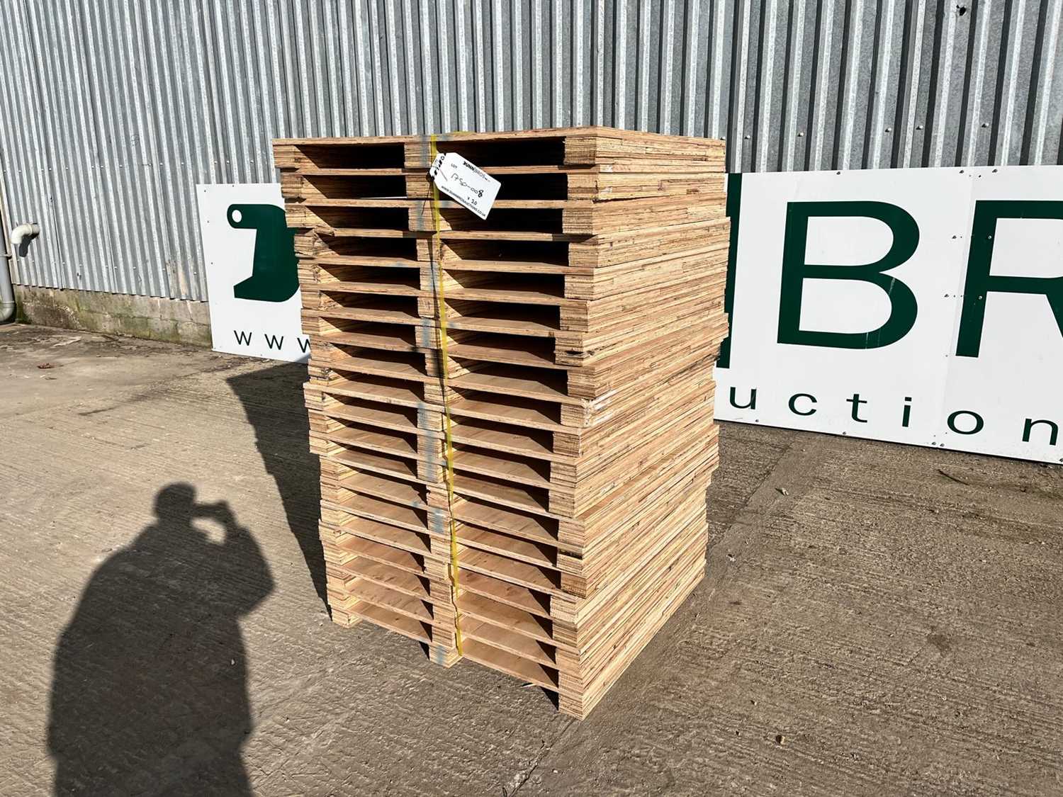 Stack of Pallets 1M x 1M (20 Of)