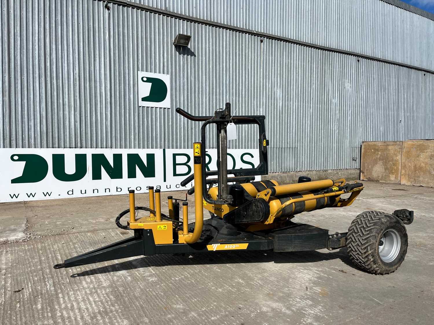 Lot 106 - 2020 Tanco A100EH Trailed Round Bale Wrapper