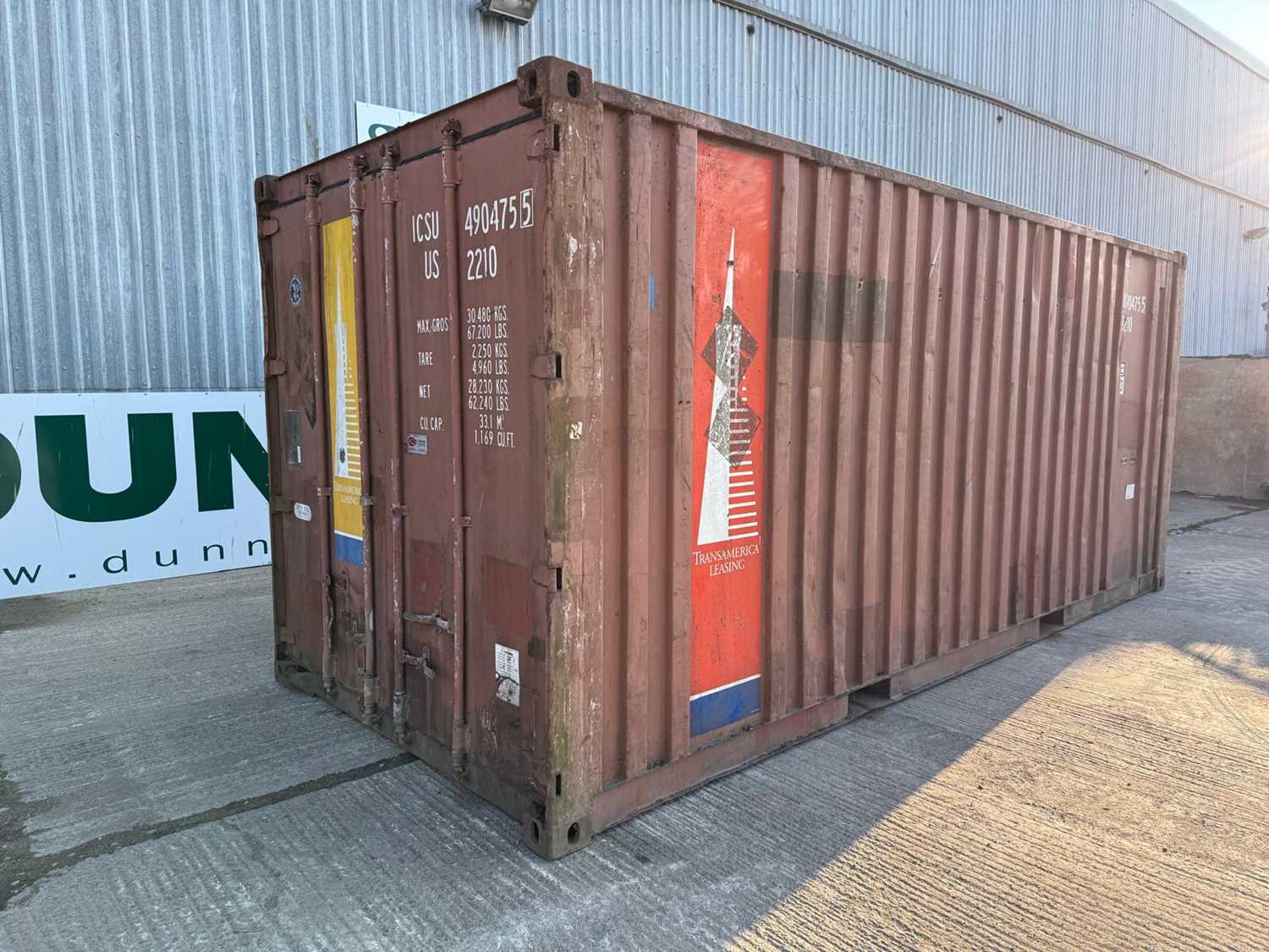 20Ft Shipping Container With Shelves