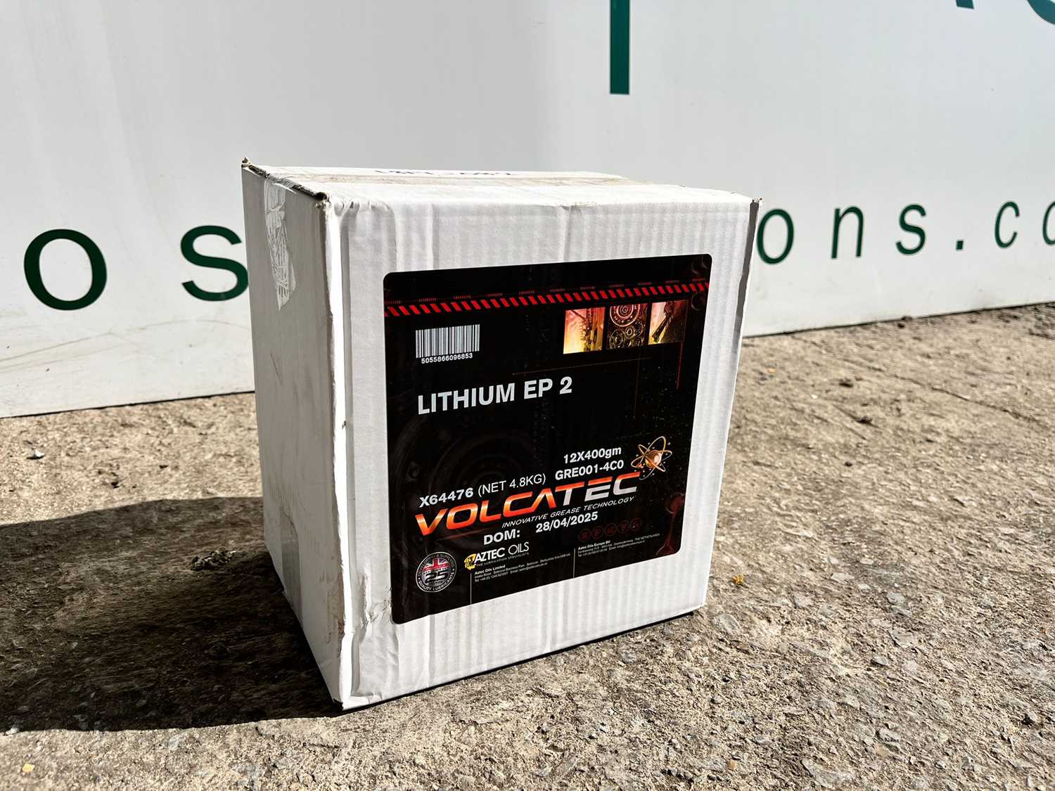 Lot 429 - Unused Lithium EP 2 Grease ( 12 Cartridges )