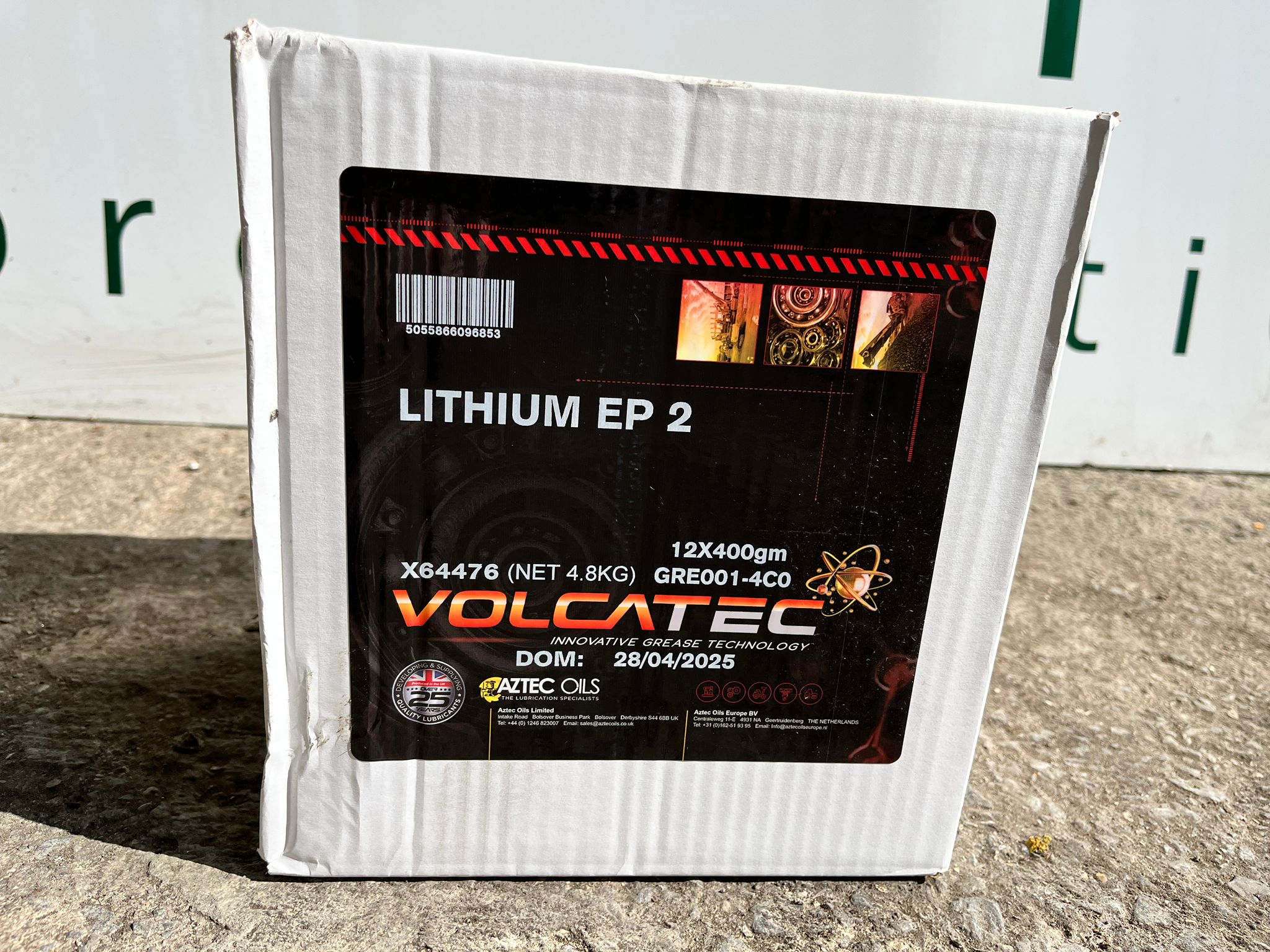 Lot 429 - Unused Lithium EP 2 Grease ( 12 Cartridges )