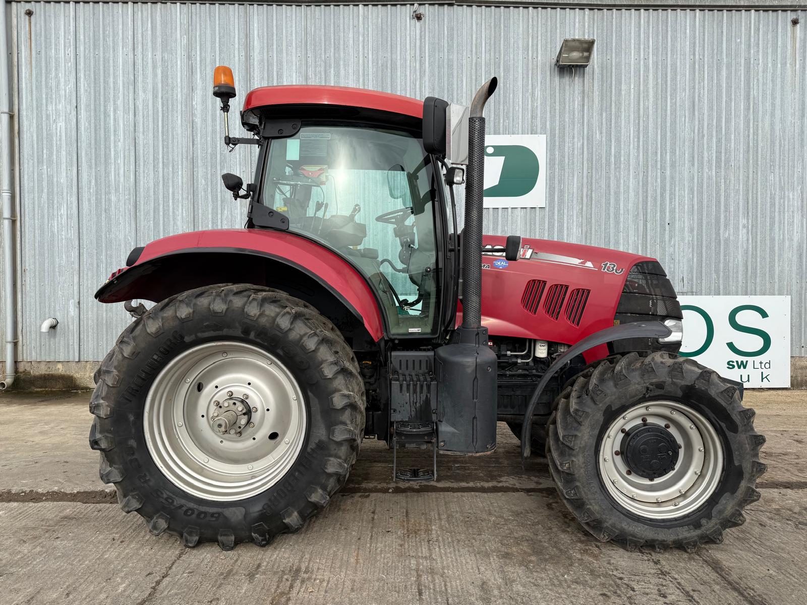 Lot 53 - 2013 Case IH 130 Puma 4WD Tractor, 3 Spools,