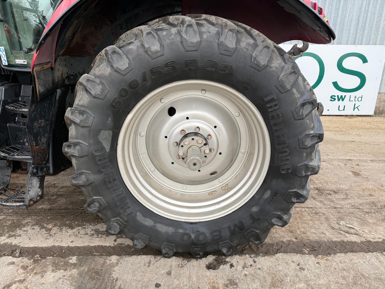 Lot 53 - 2013 Case IH 130 Puma 4WD Tractor, 3 Spools,