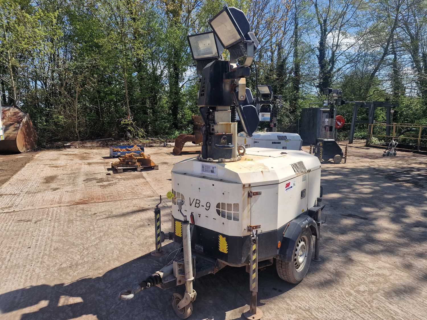 2014 Towerlight VB-9 Single Axle Lighting Tower,