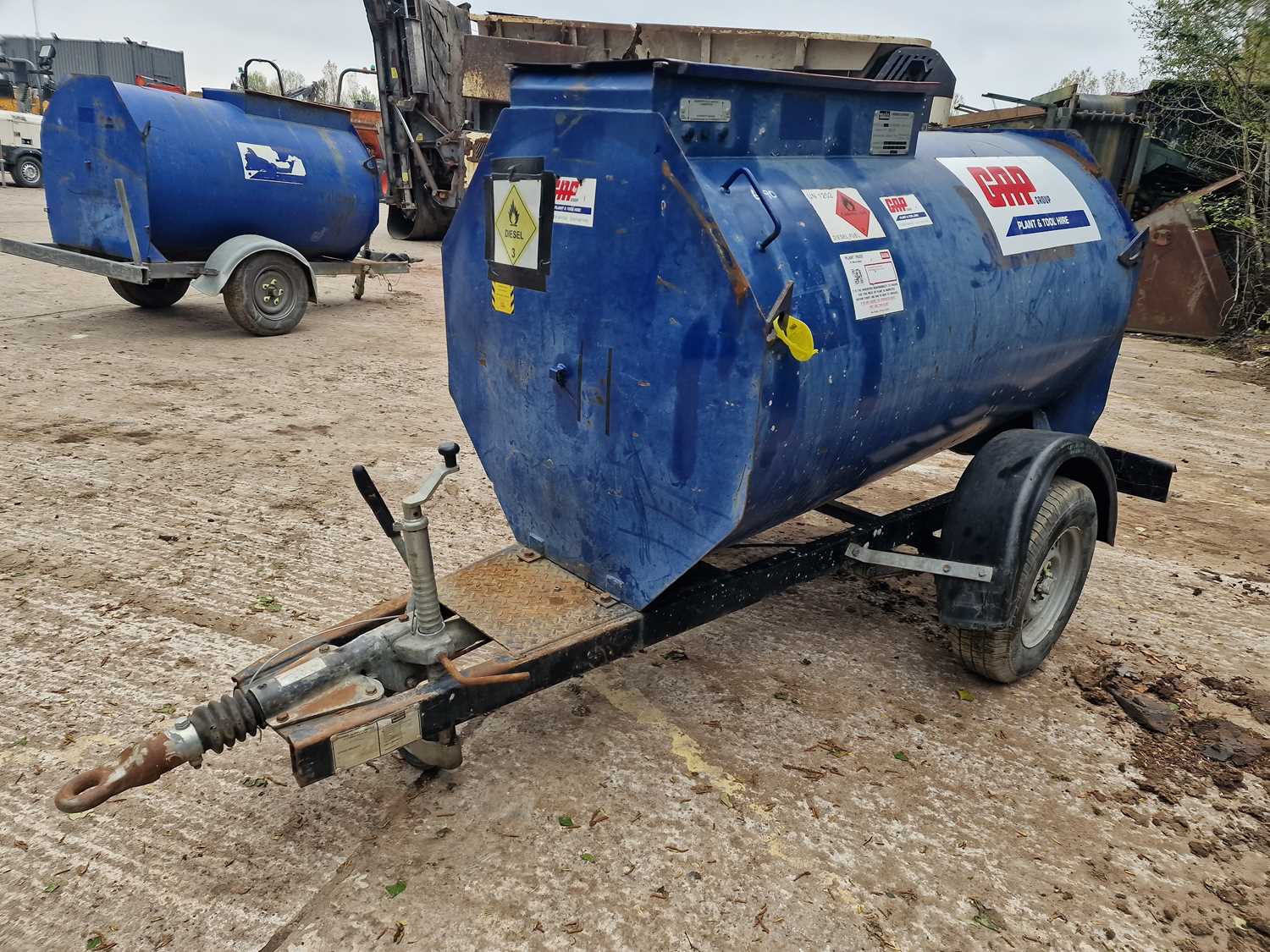 2014 Mainway 1000 Litre Single Axle Bunded Fuel Bowser