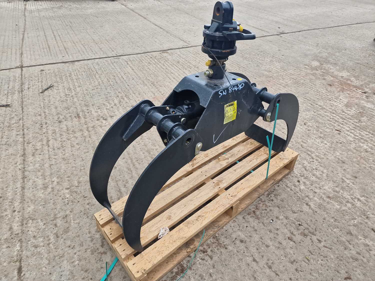 Unused Haner HWG100 Hydraulic Rotating Log Grab to Unused Haner HWG100 Hydraulic Rotating Log Grab to