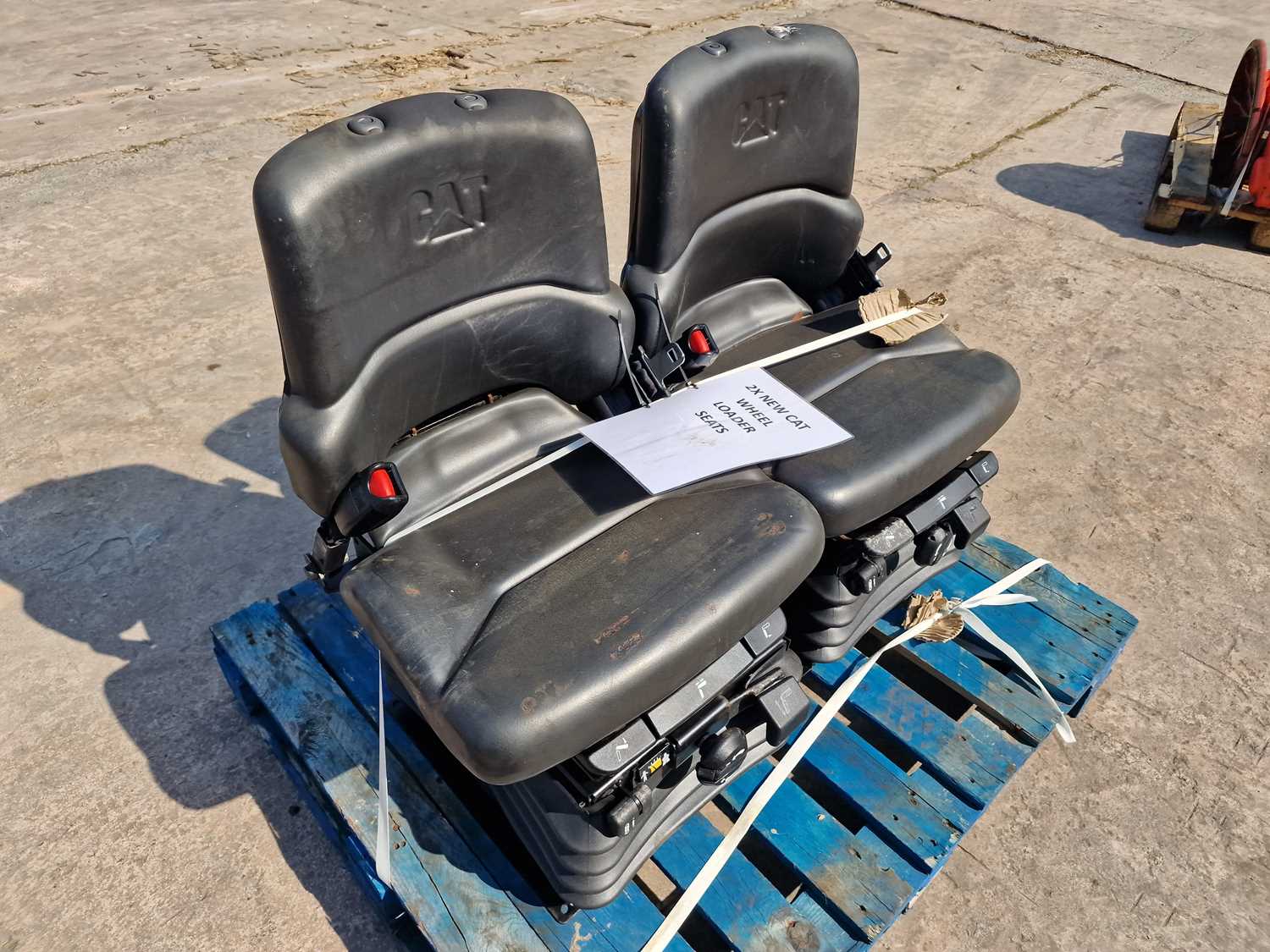 Unused CAT Operator Seat to suit Wheeled Loader (2 of)