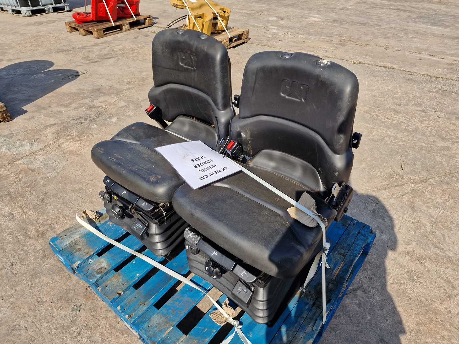 Unused CAT Operator Seat to suit Wheeled Loader (2 of)