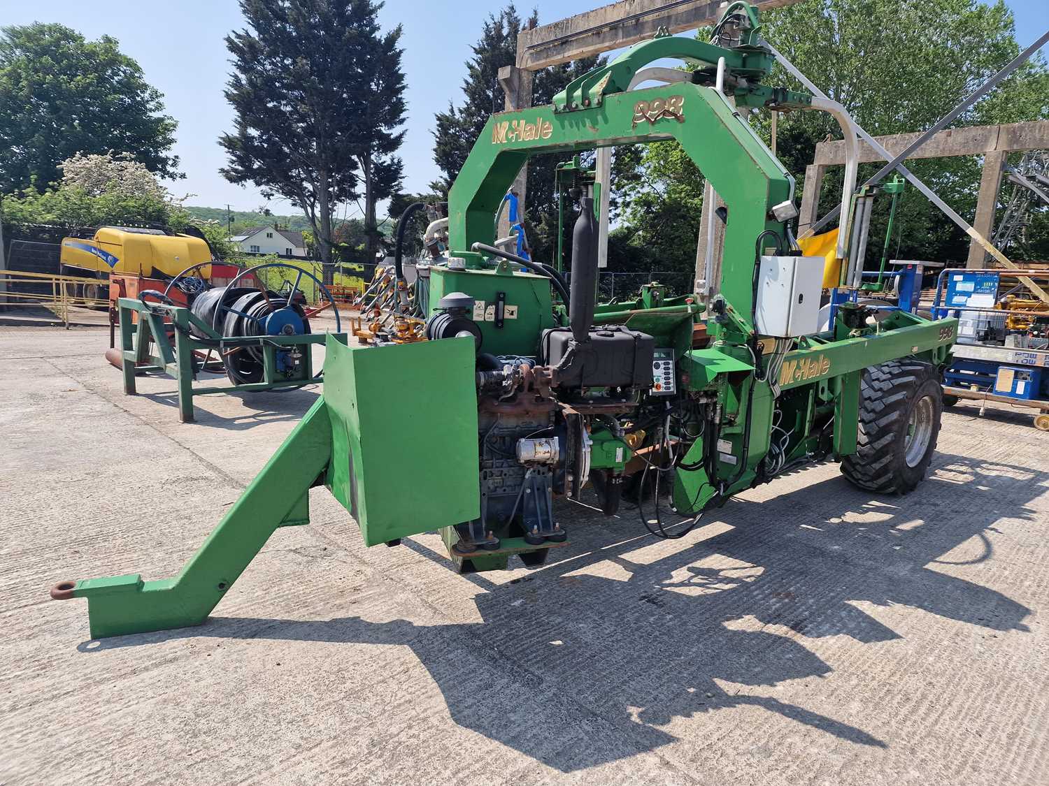 Lot 99 - 2006 McHale 988 Single Axle Bale Wrapper,