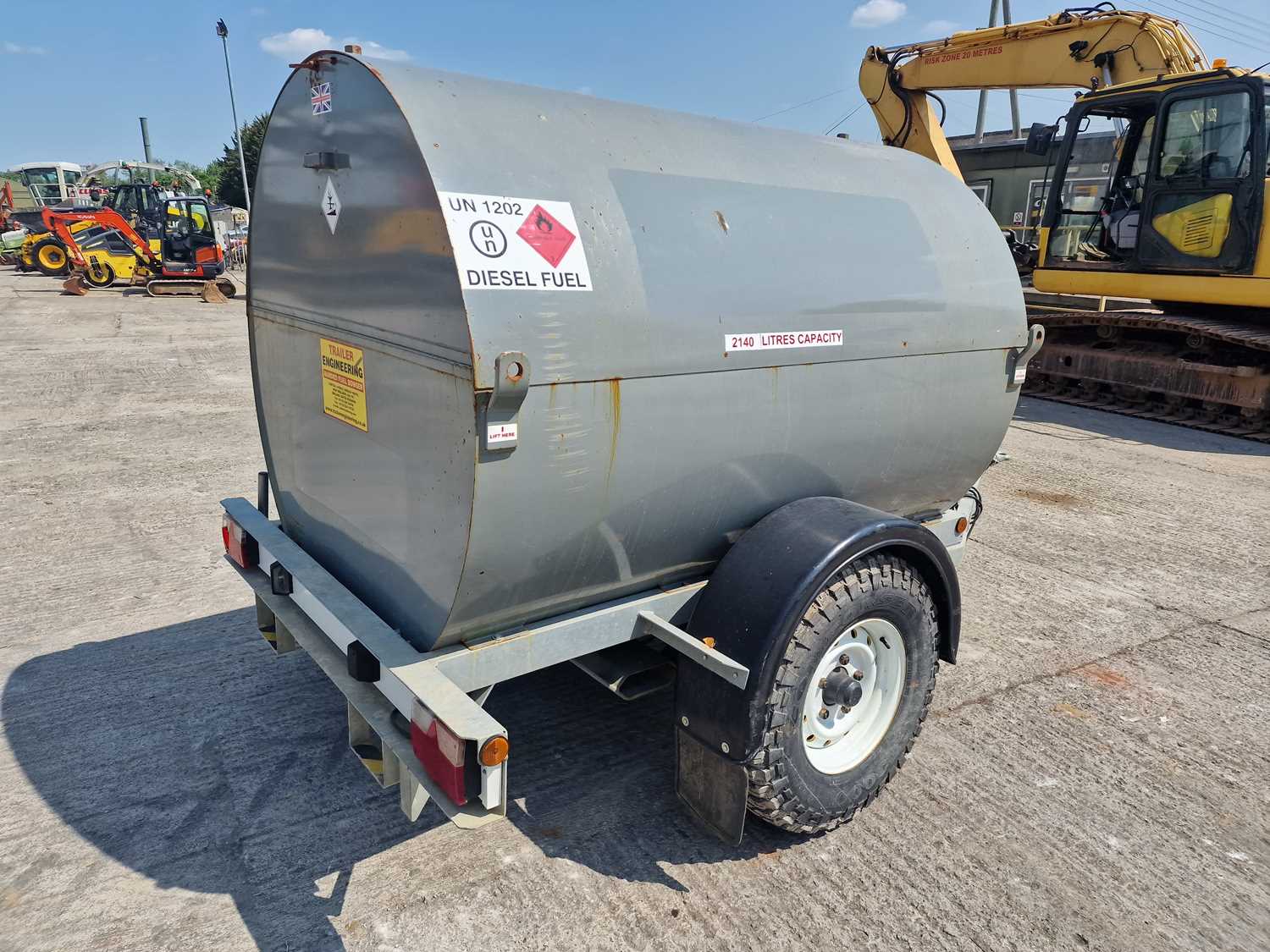 2021 Trailer Engineering 2140 Litre Single Axle Bunded