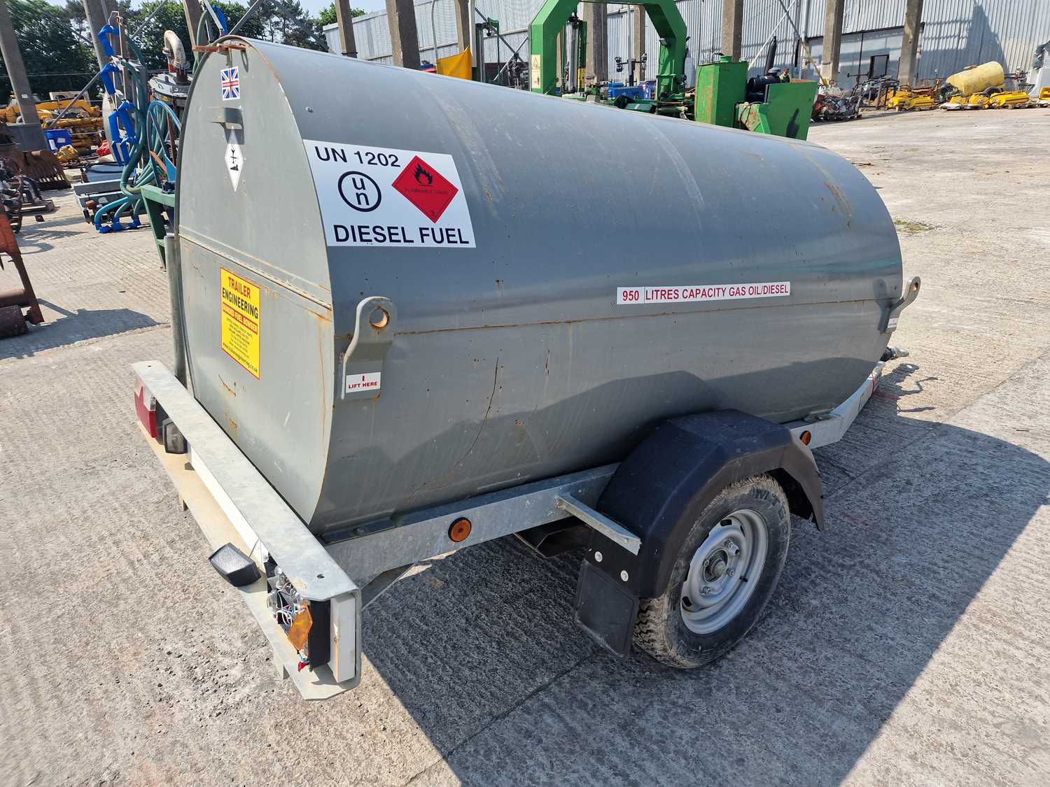 2021 Trailer Engineering 950 Litre Single Axle Bunded