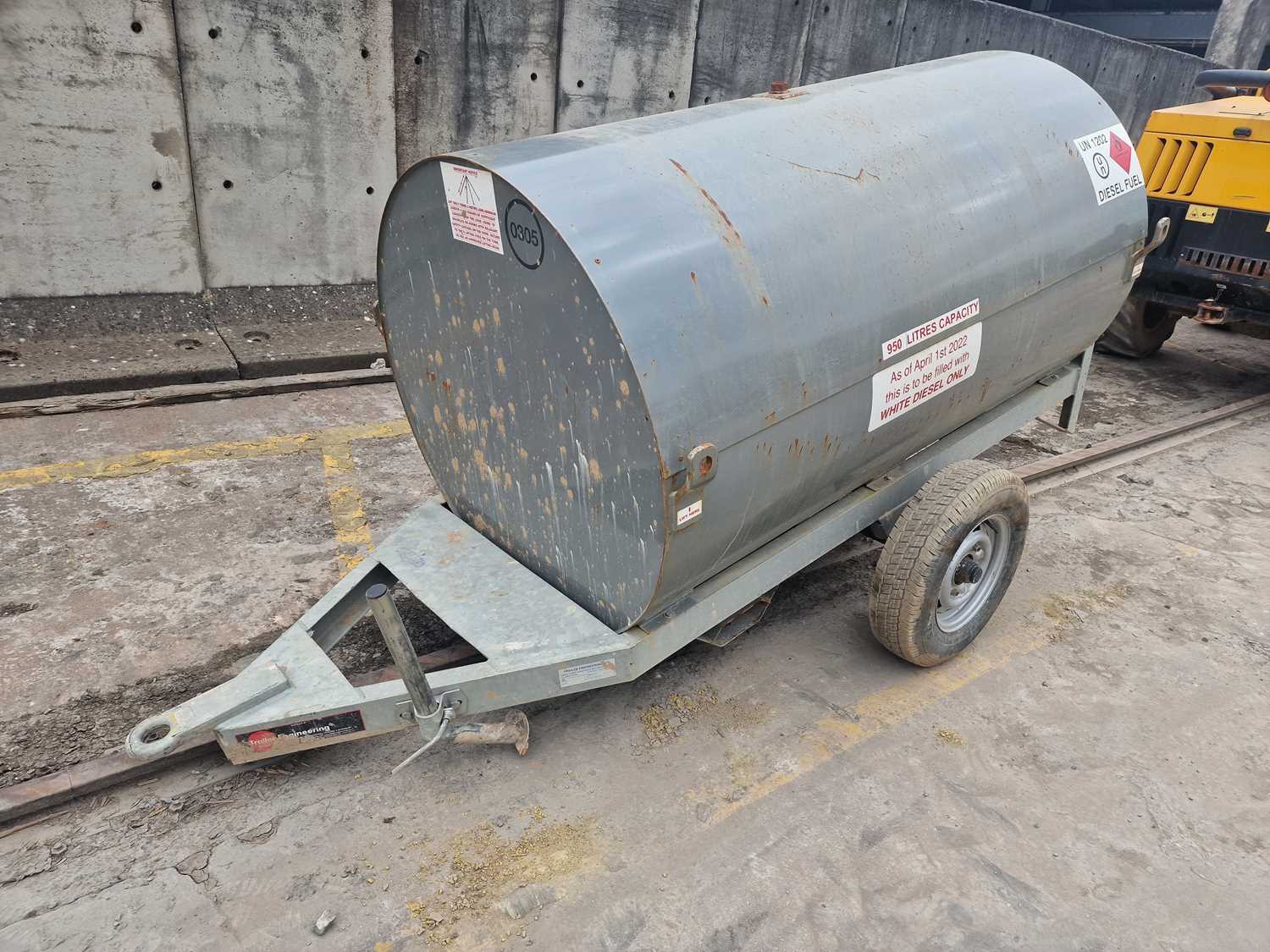 Lot 475 - 2021 Trailer Engineering 950 Litre Single