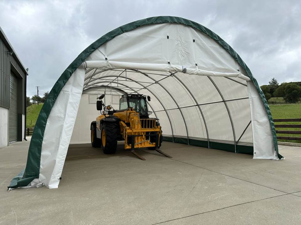 S203012R PVC Dome Shelter, 20' x 30' x 12'