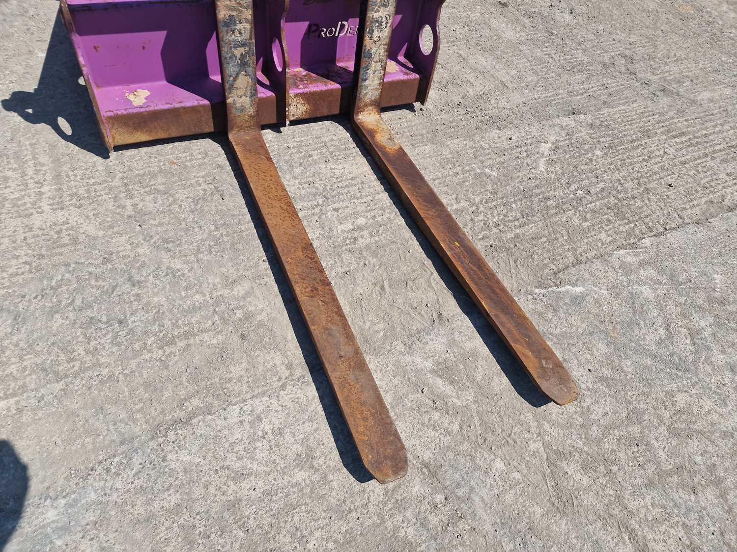 Prodem Floating Pallet Forks 65/80mm Pin to suit 13/20