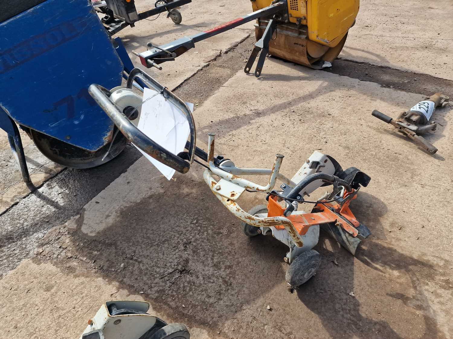 Lot 439 - Stihl Quick Cut Saw Trolley