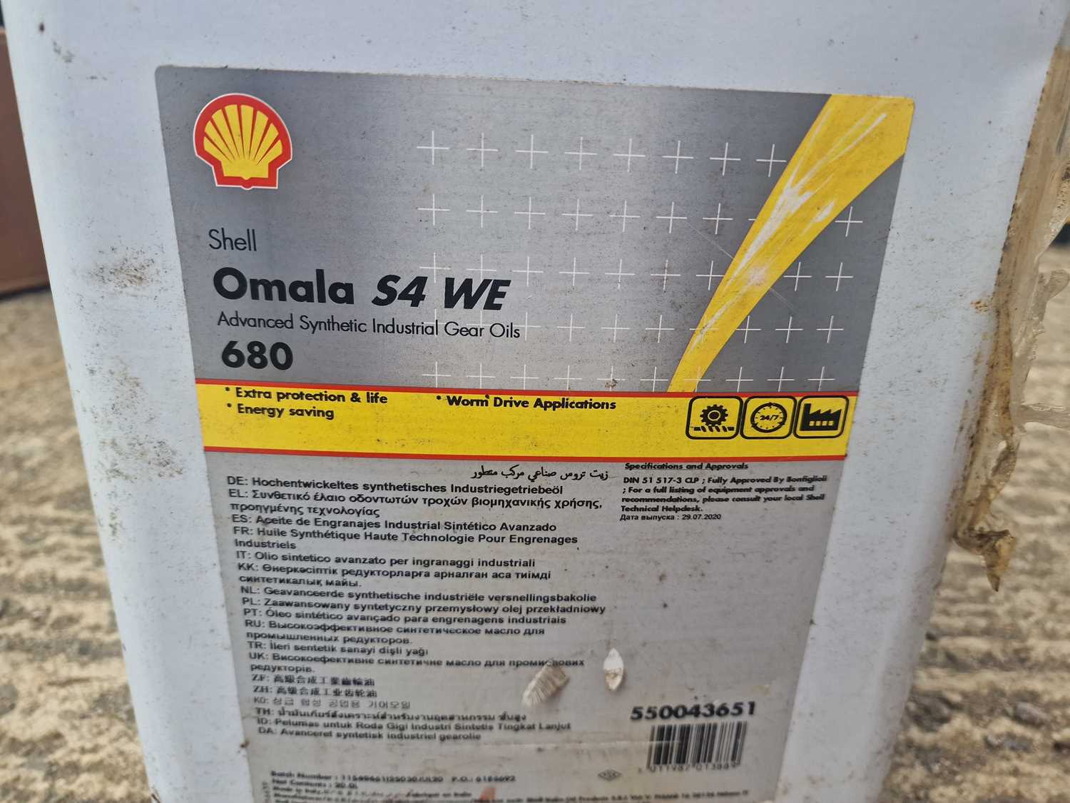 Shell Omala S4 WE Oil