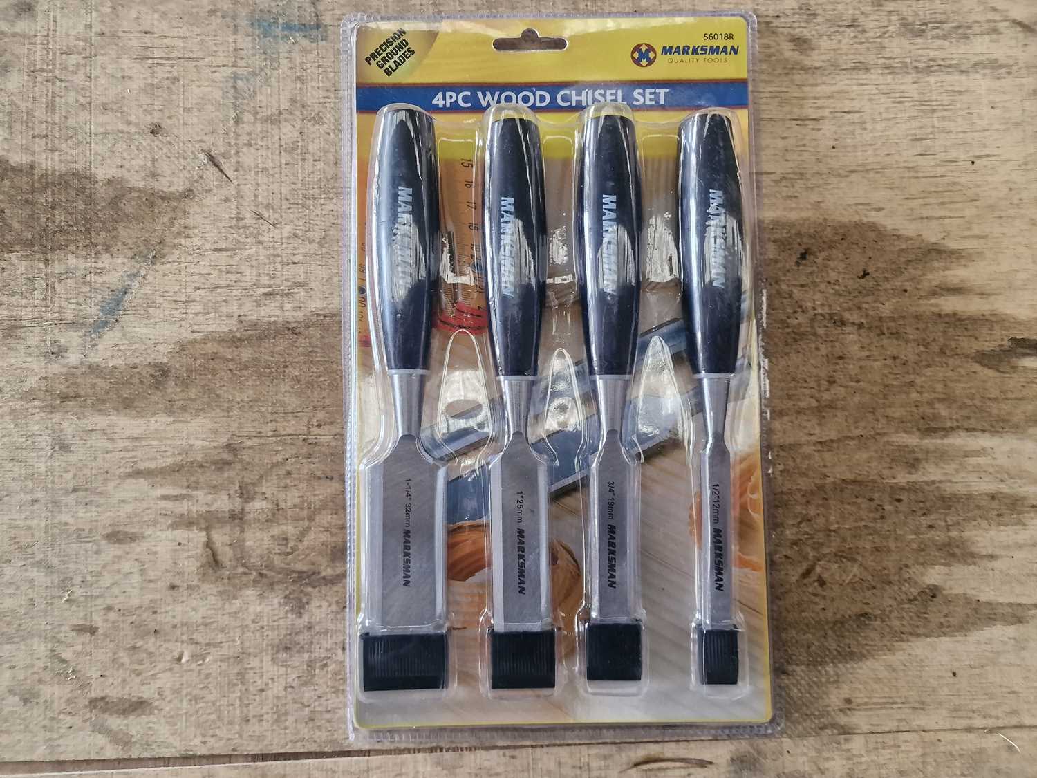 Lot 43 - Marksman 4Pcs Wood Chisel Set (3 of)