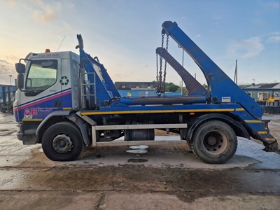 Lot 114 - 2016 DAF LF220 4x2 Skip Loader Lorry,