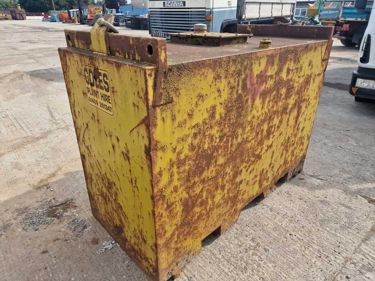 Lot 409 - 1800Litre Static Bunded Fuel Bowser