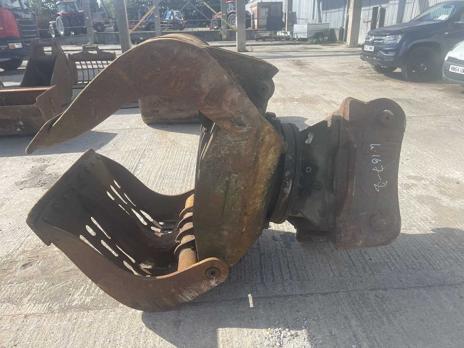 Kinshoffer Hydraulic Rotating Selector Grab 90mm Pin