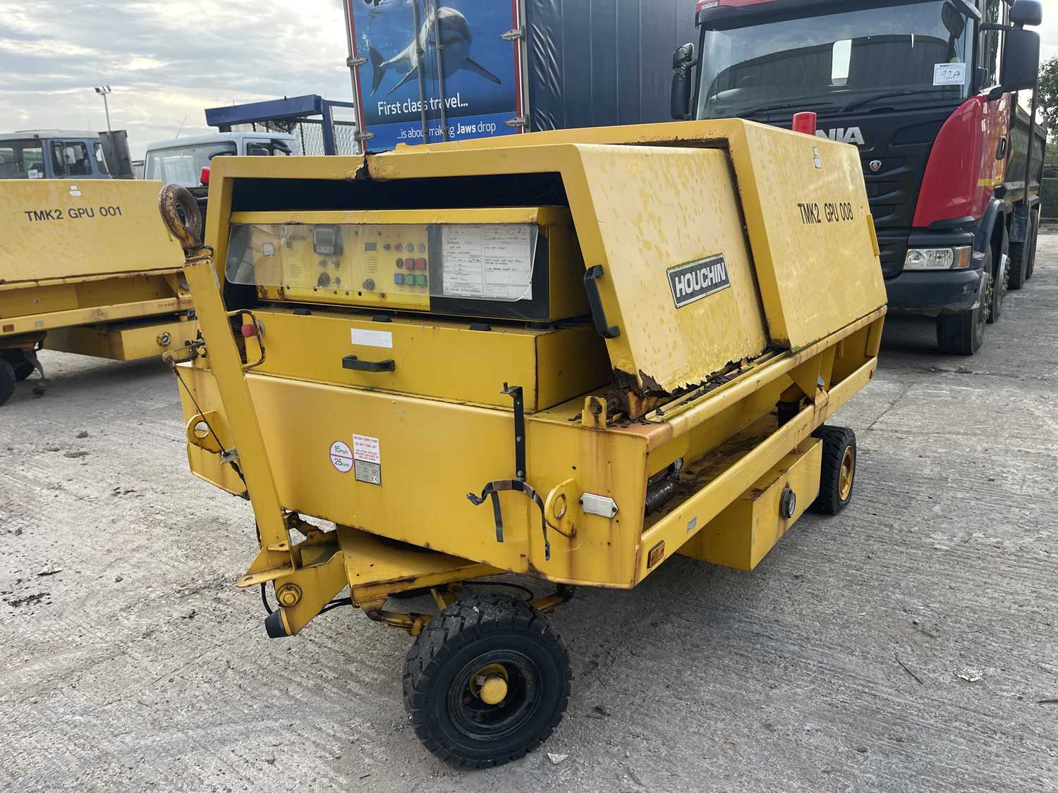 Lot 445 - 2008 Houchin 100KvA Twin Axle Generator,