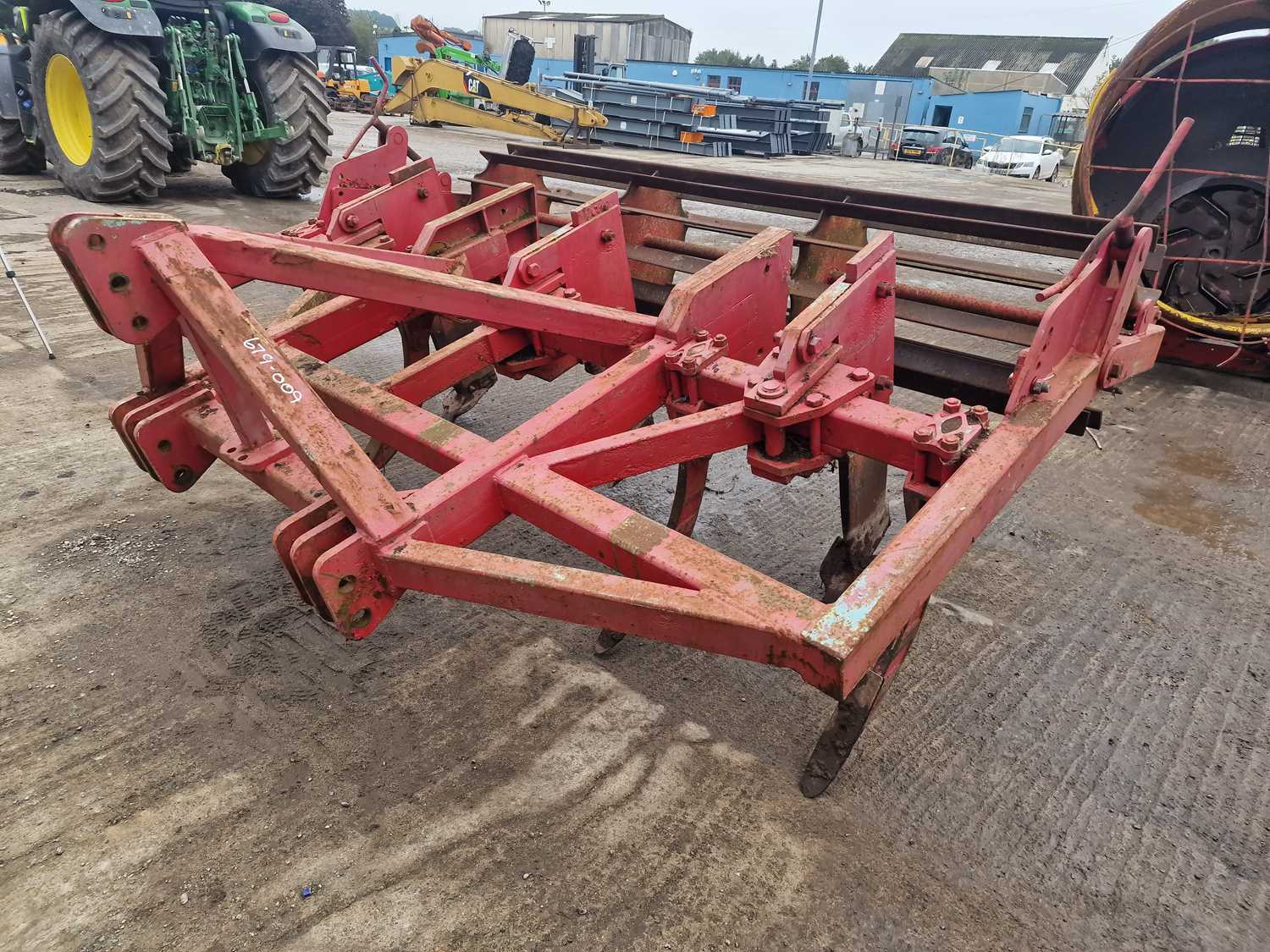 Lot 164 - Sub Soiler with Crumbler to suit 3 Point
