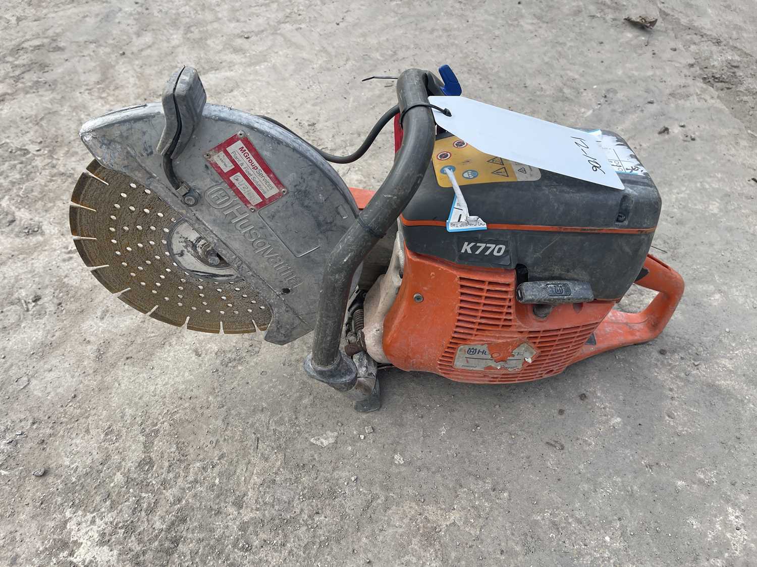 Lot 46 - Husqvarna K770 Petrol Quick Cut Saw