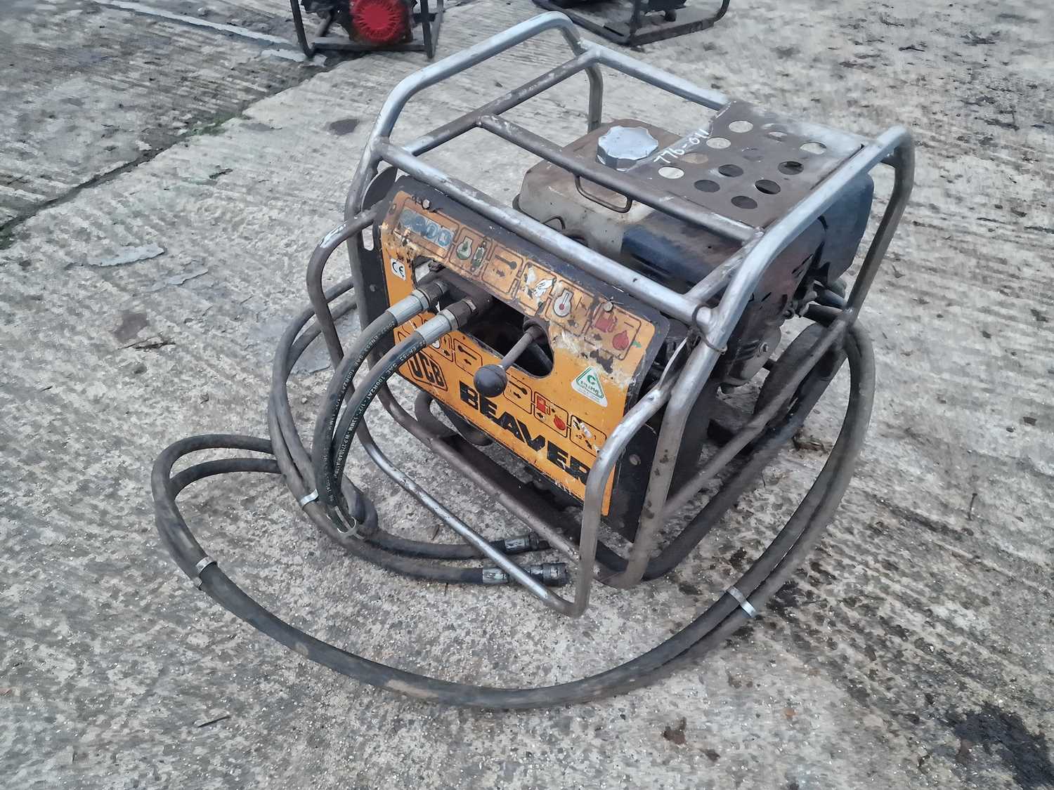 Lot 568 - JCB Beaver Hydraulic Power Pack, Honda