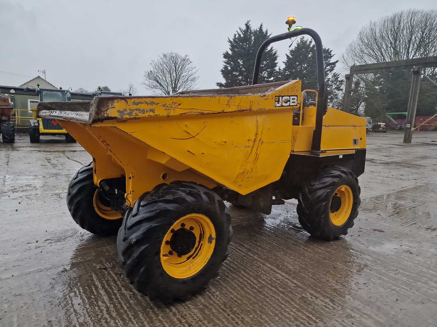 Lot 380 - 2016 JCB 6TFT 6 Ton Dumper, Roll Bar