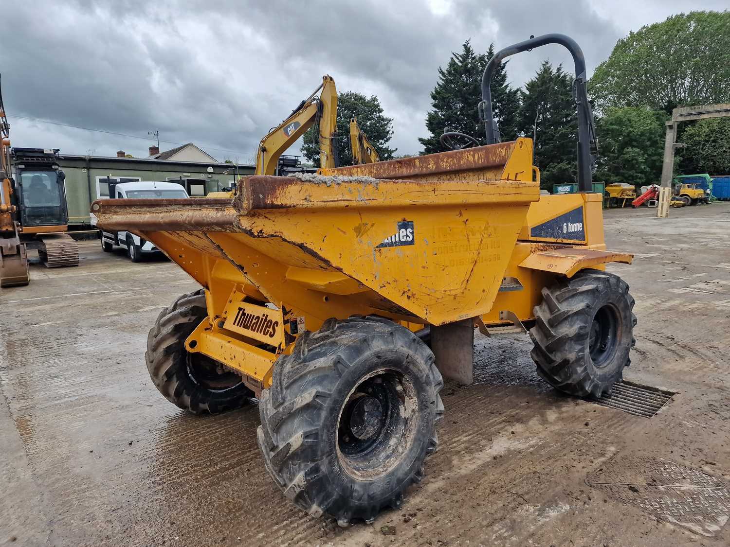 2014 Thwaites 6 Ton Dumper, Roll Bar