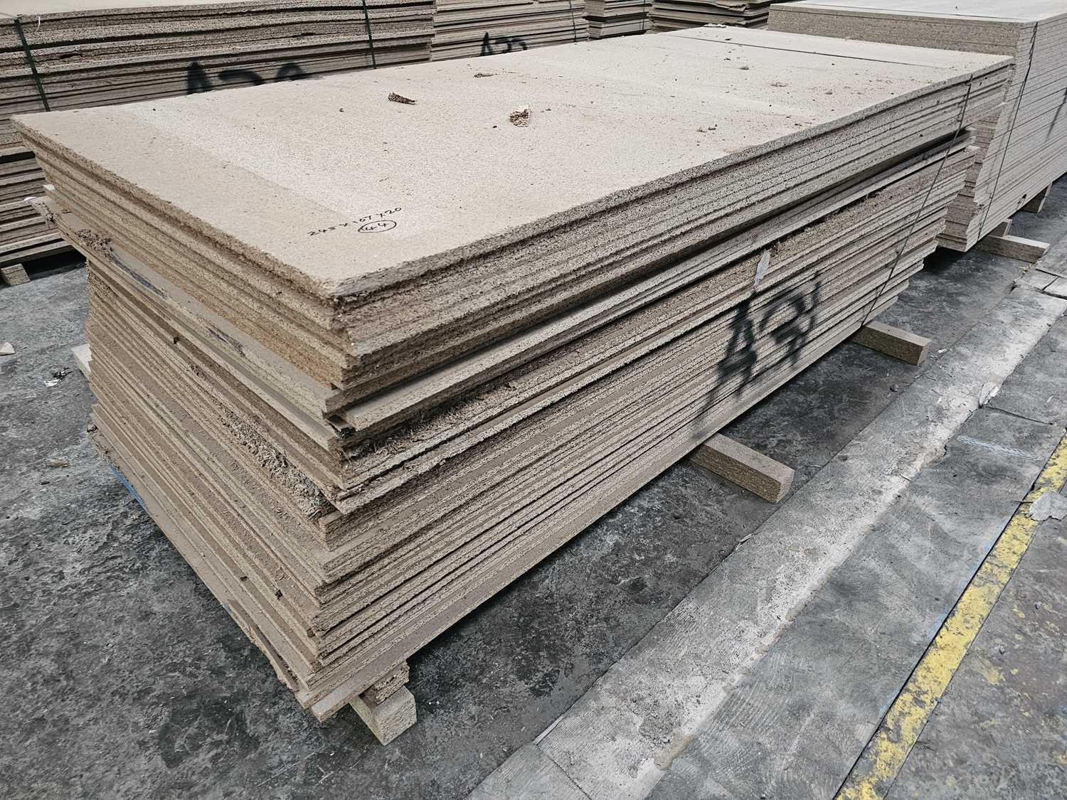 Lot 422 - Selection of Chip Board Sheets (245cm x