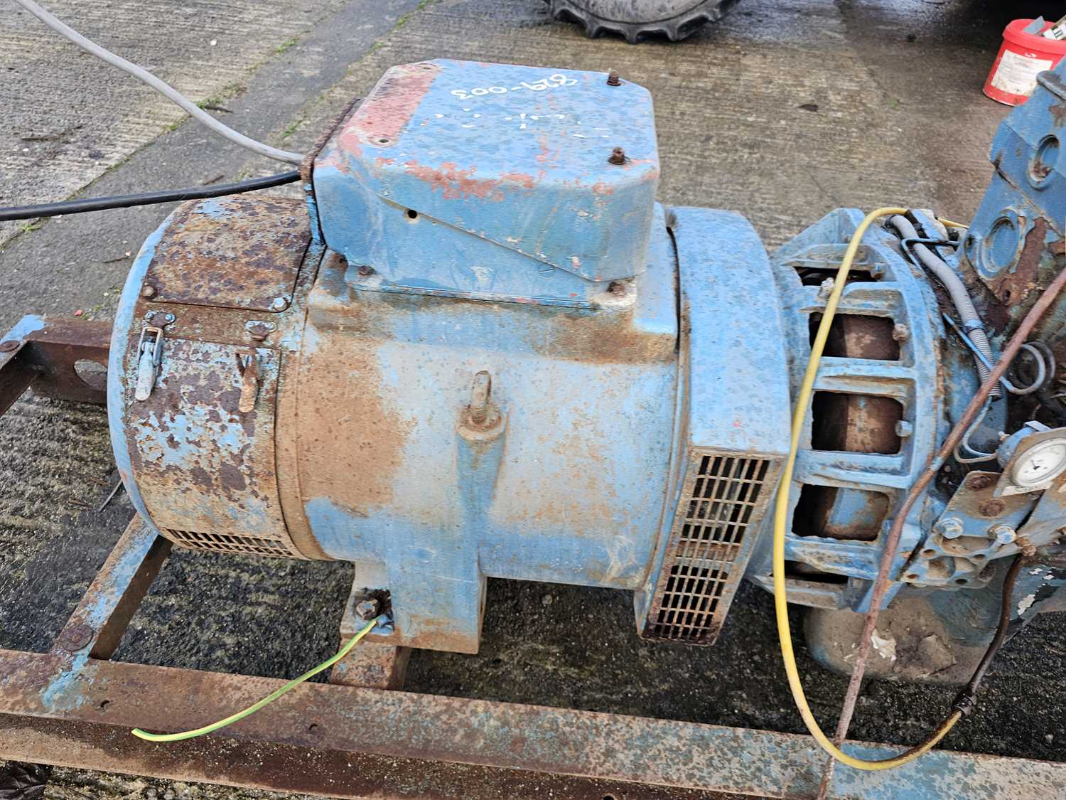 Lot 338 - Skid Mounted Generator, Ford Engine