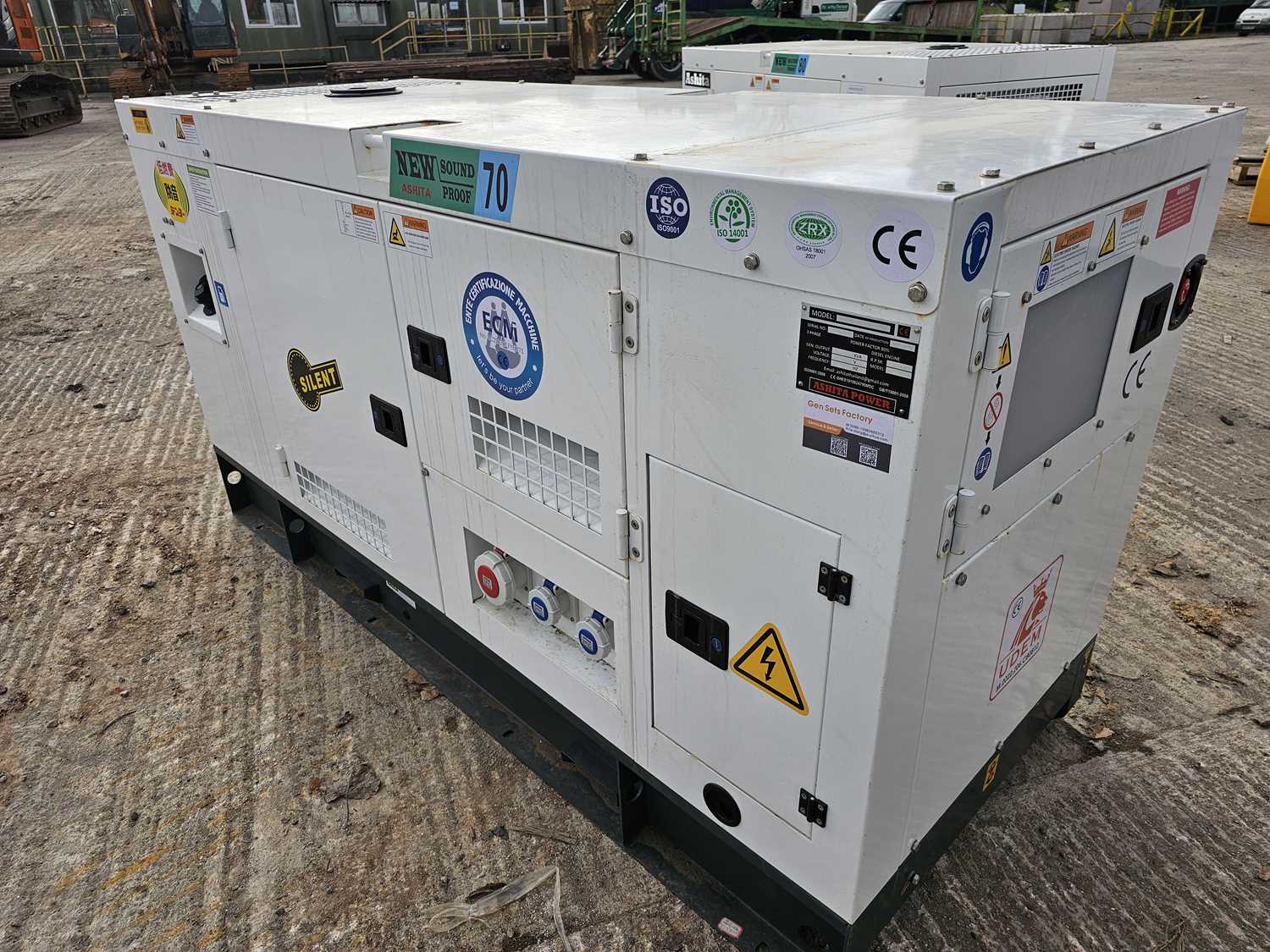 Lot 658 - Unused 2023 Ashita Power AG3-70 70KvA