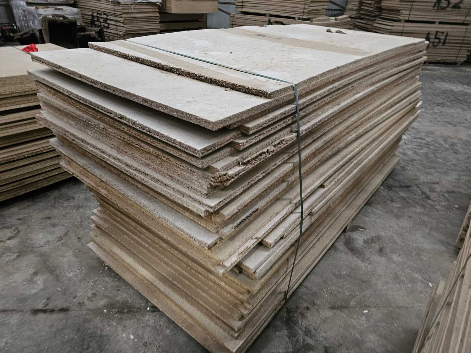 Lot 10 - Selection of Chip Board Sheets (245cm x 104cm