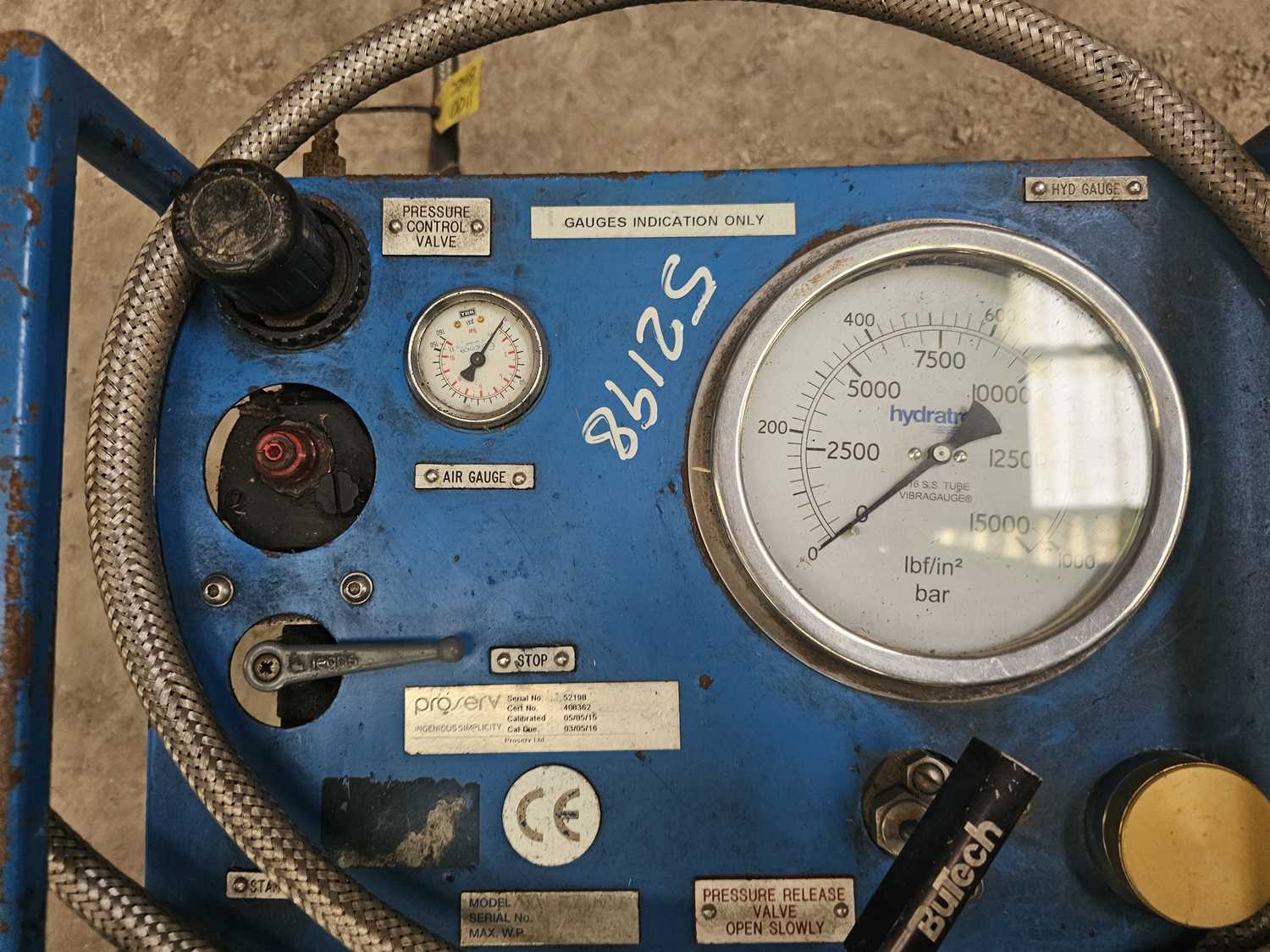 Lot 47 - Hydraulic Pressure Tester