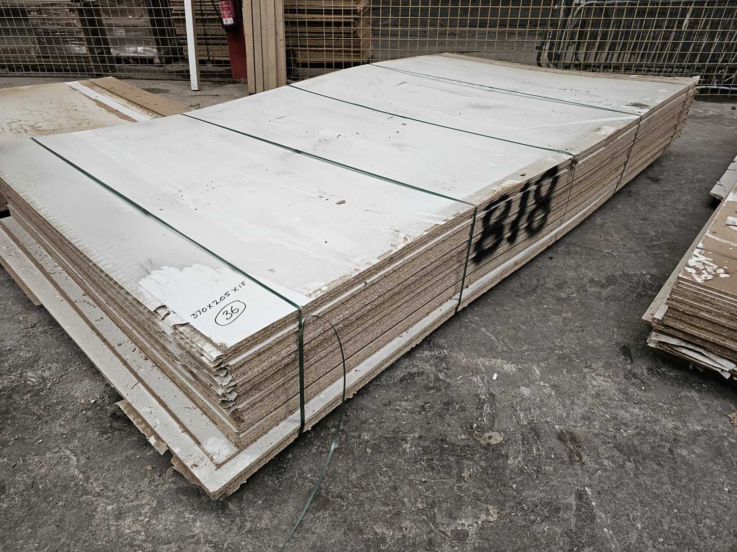 Lot 335 - Selection of Chip Board Sheets (370cm x