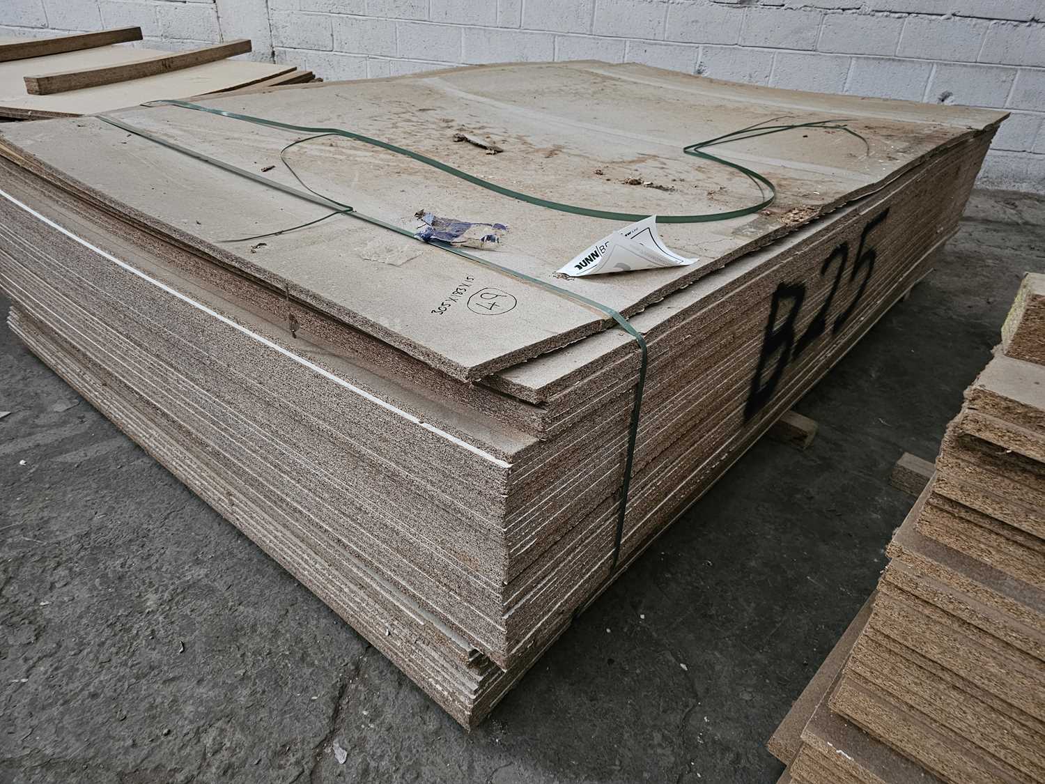 Lot 342 - Selection of Chip Board Sheets (305cm x
