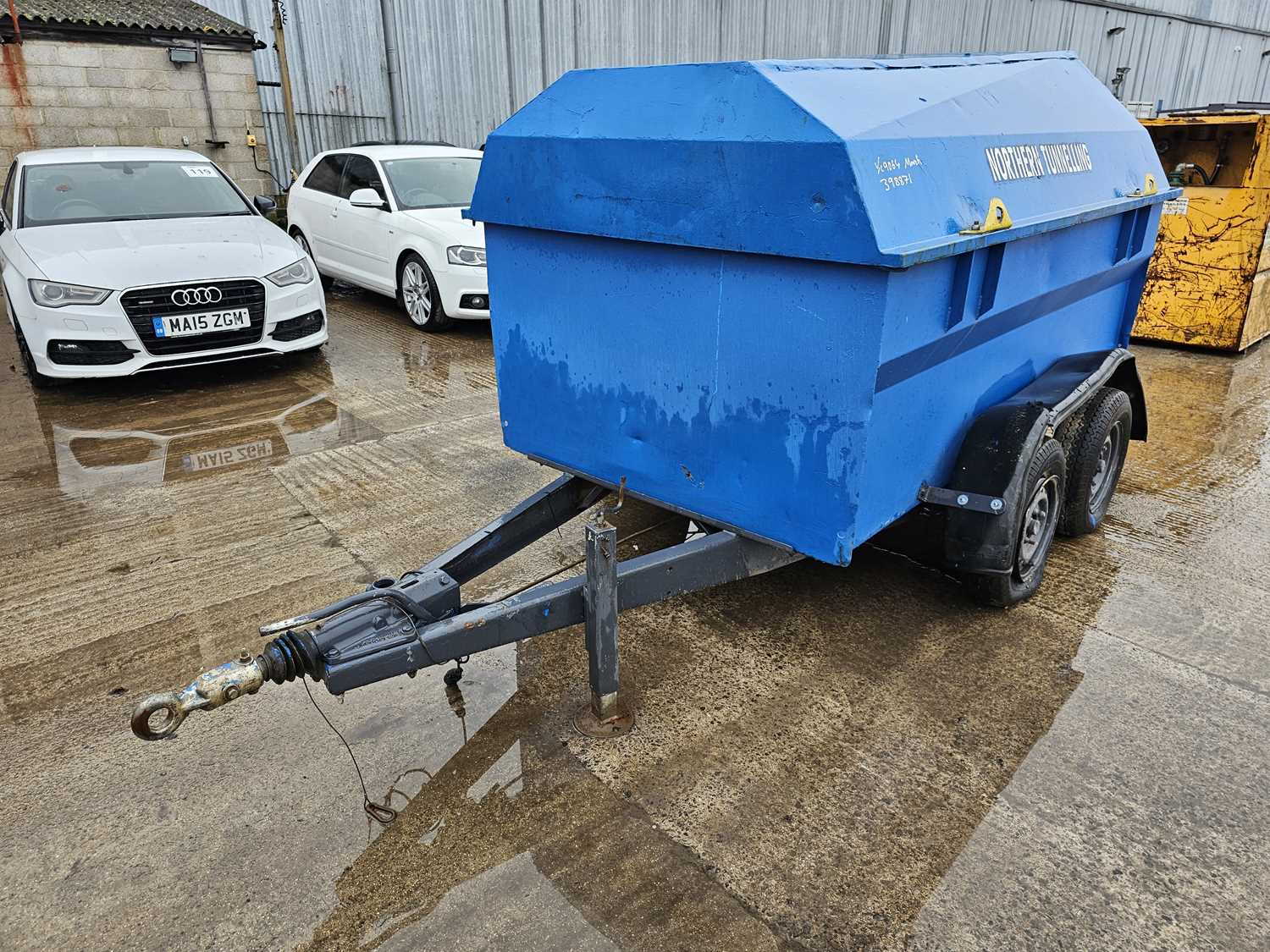 Lot 536 - Western 2000 Litre Twin Axle Bunded Fuel